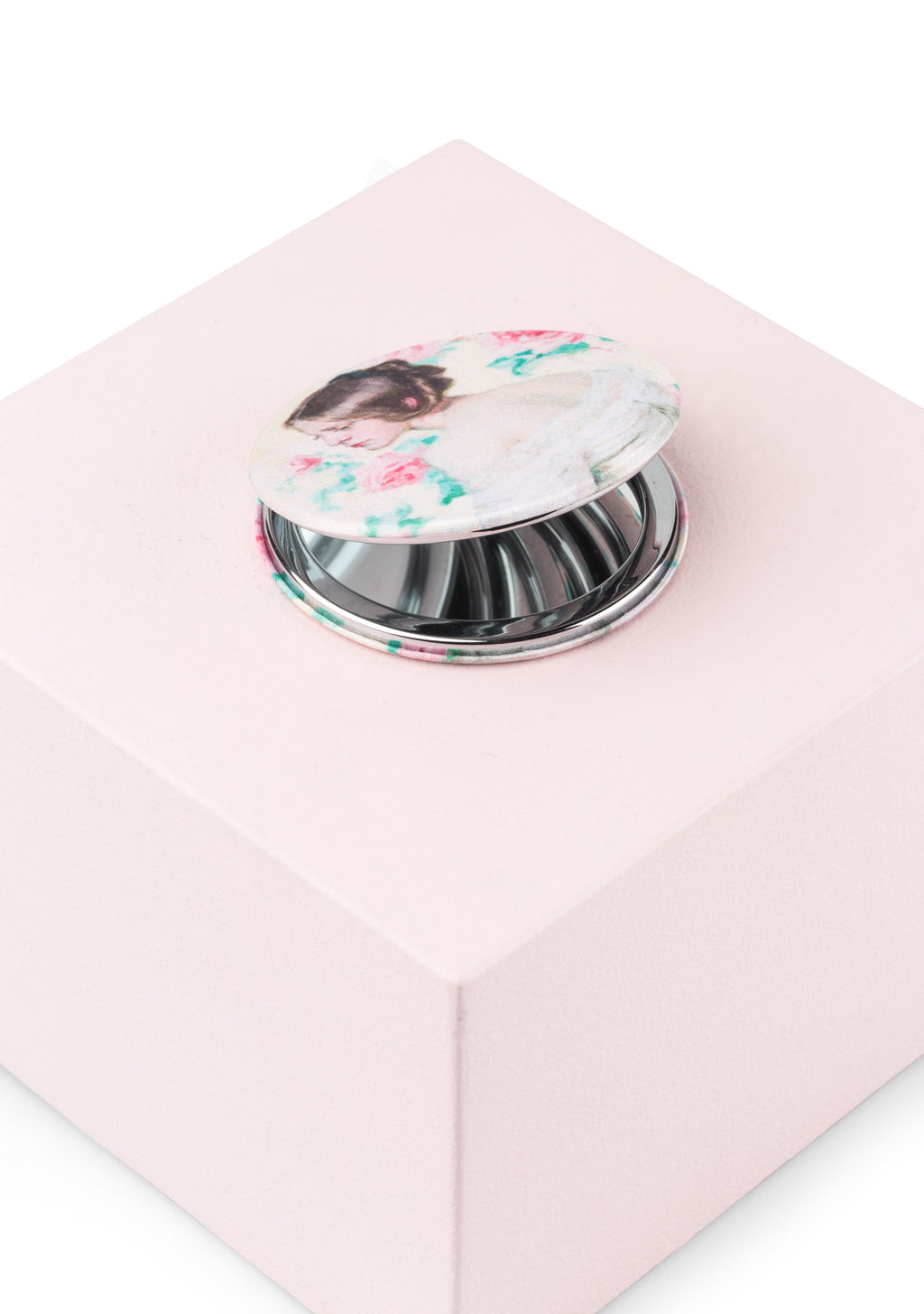 Dangerously Modern Compact Compact Mirror 'The Pink Scarf' – AGSA Shop